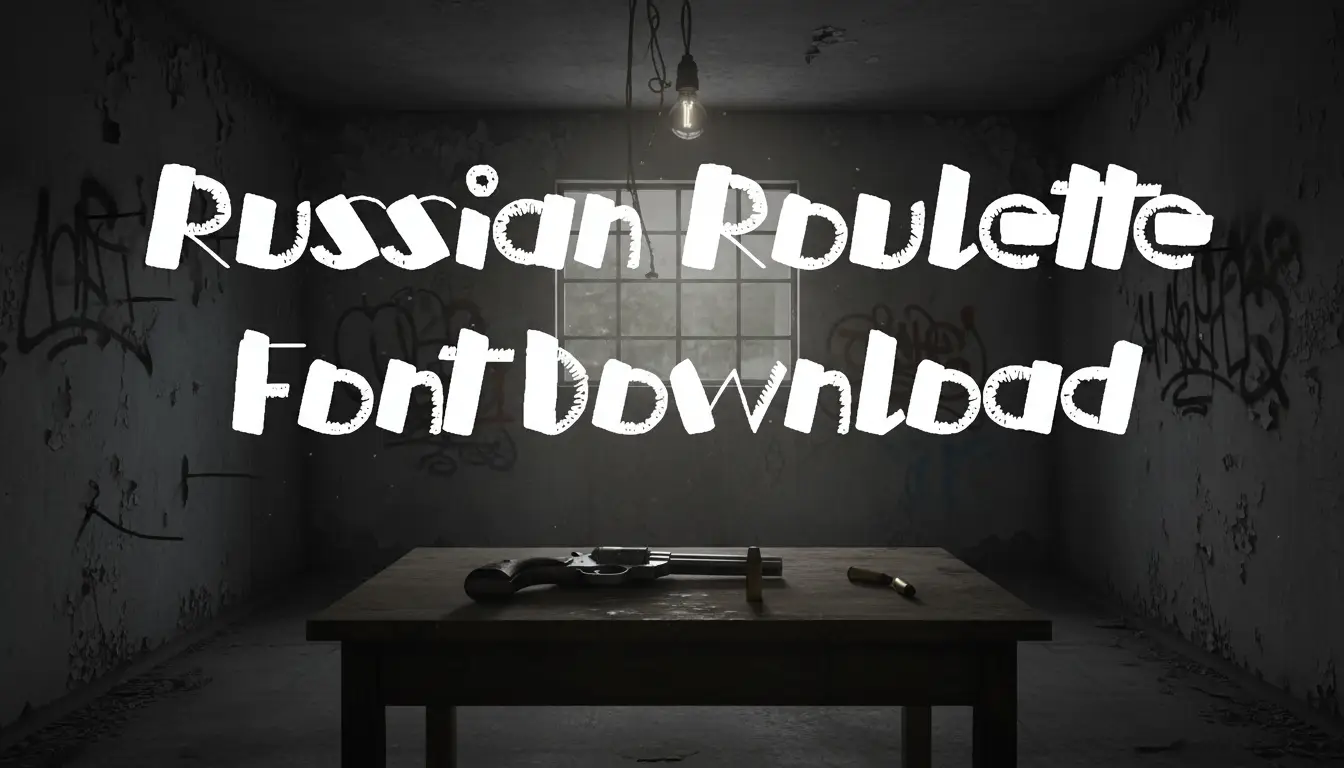 Russian Roulette Font | DafontStyle