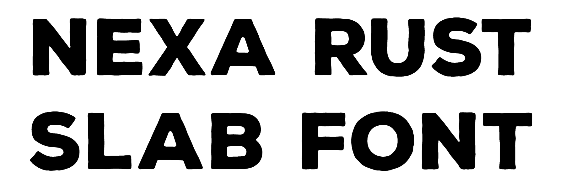 Nexa Rust Slab Font | DafontStyle