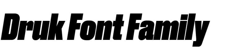 Druk Font | DafontStyle