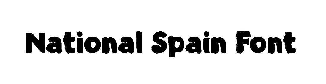 National Spain Font | DafontStyle