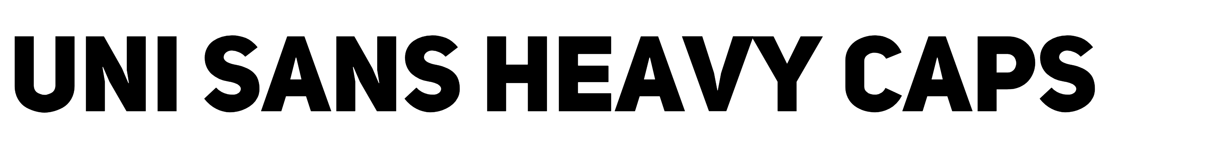 Uni Sans Heavy Caps Font | DafontStyle