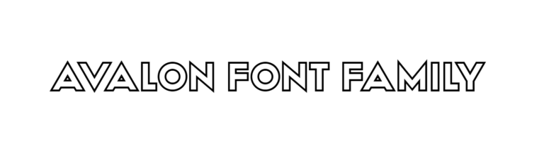 Avalon font family | DafontStyle