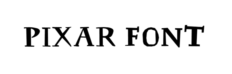 Pixar Font | DafontStyle