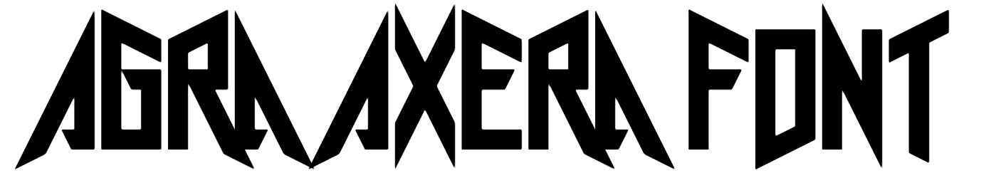 Agra Axera Font | DafontStyle