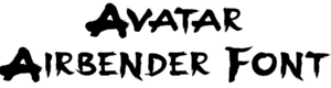 Avatar airbender Font | DafontStyle