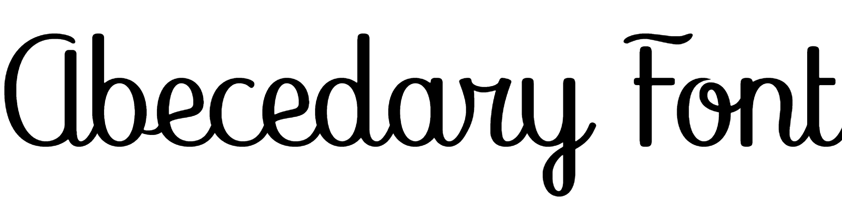 Abecedary Font | DafontStyle