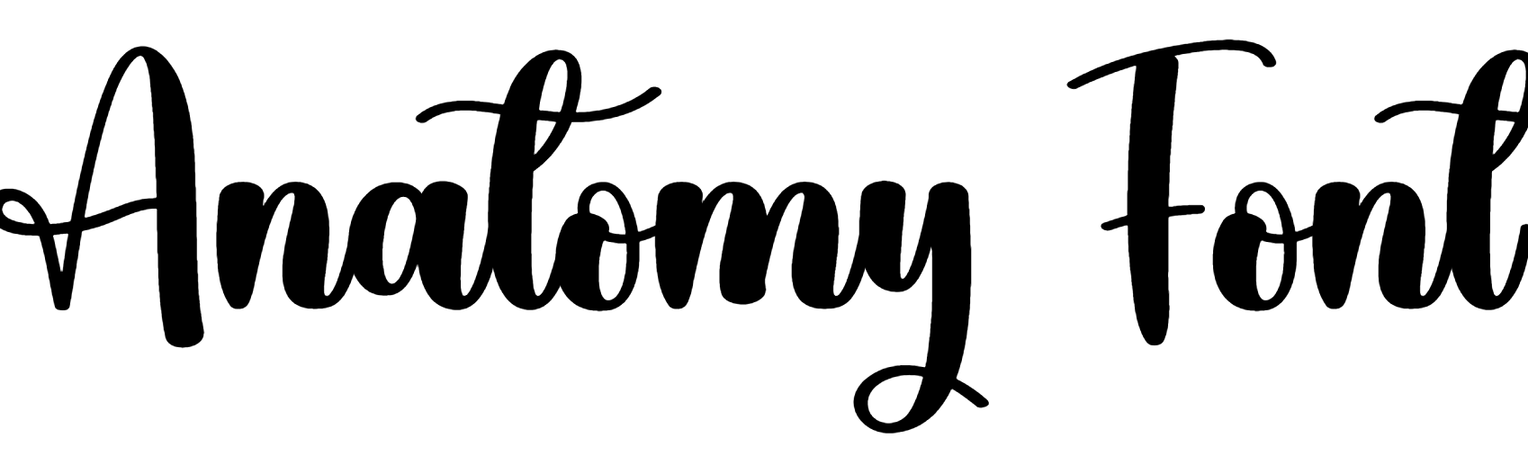 Anatomy Font | DafontStyle