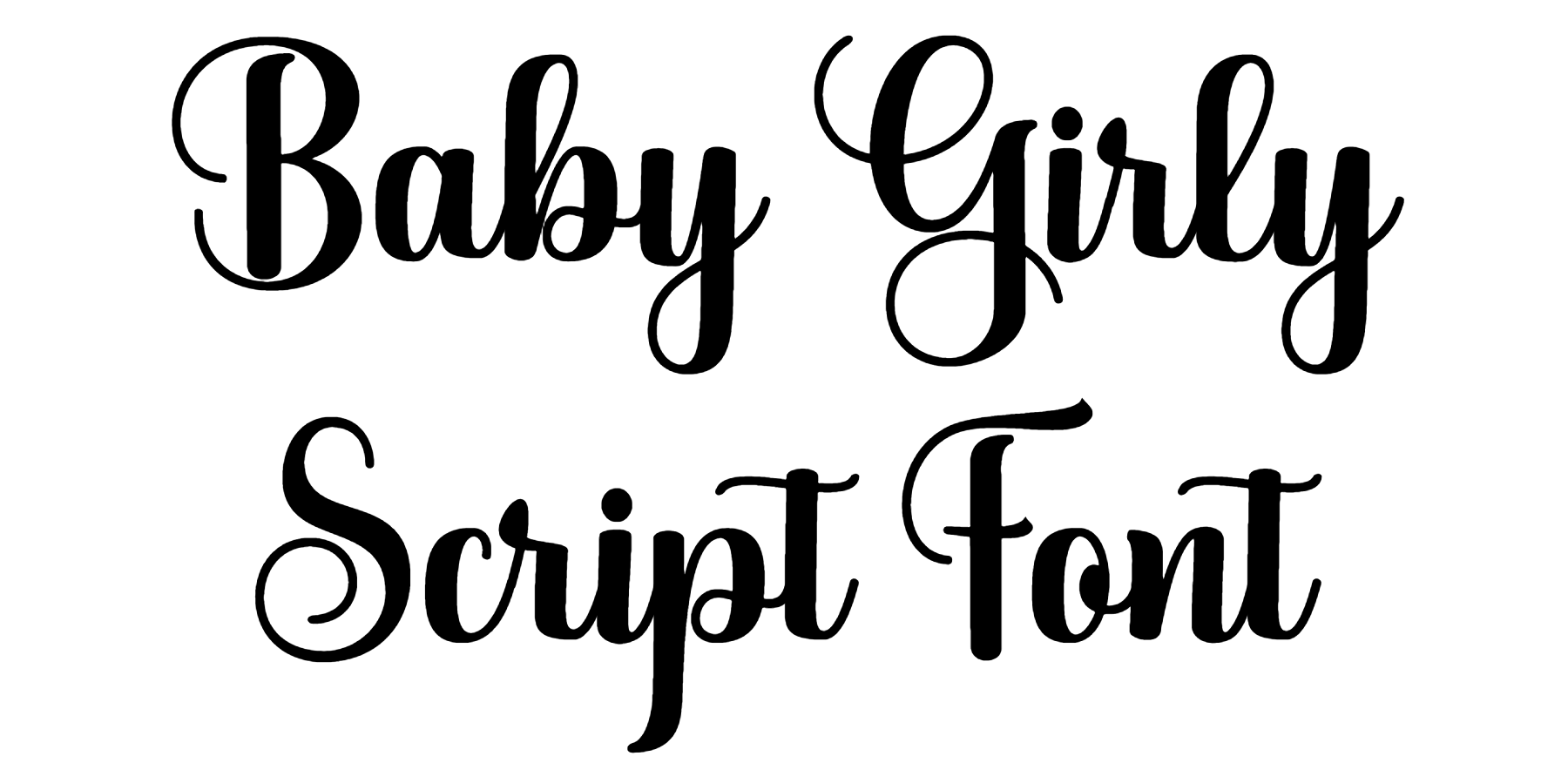 Baby Girly Script Font | DafontStyle