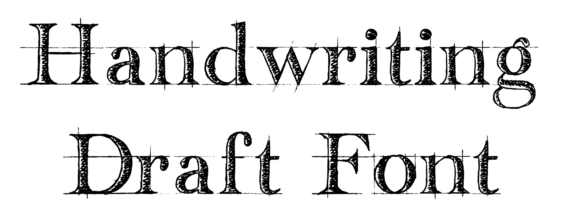 Handwriting Draft Font | DafontStyle