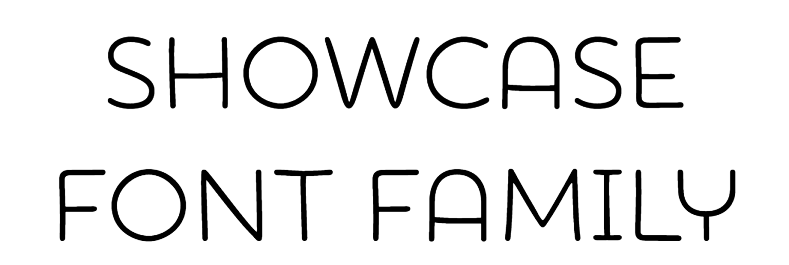 Showcase Font | DafontStyle