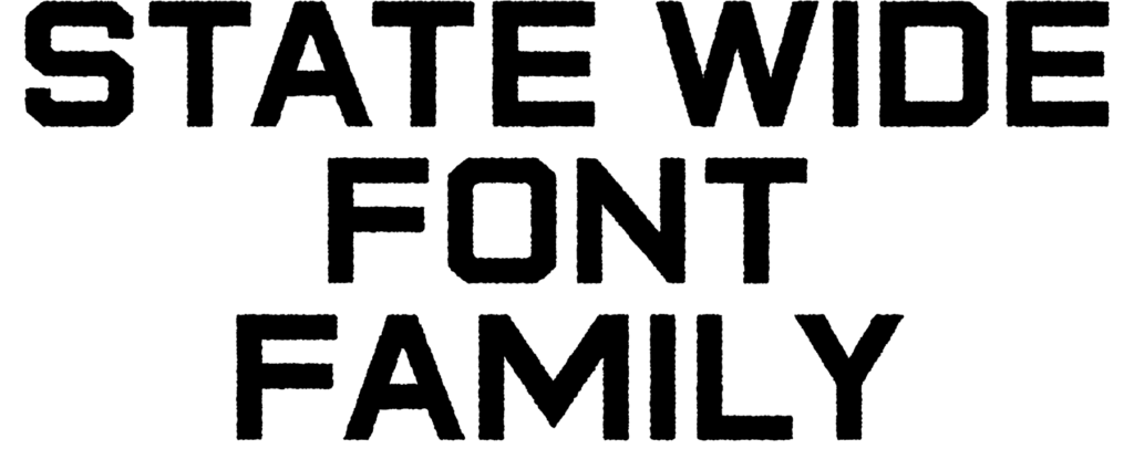 State Wide Font | DafontStyle