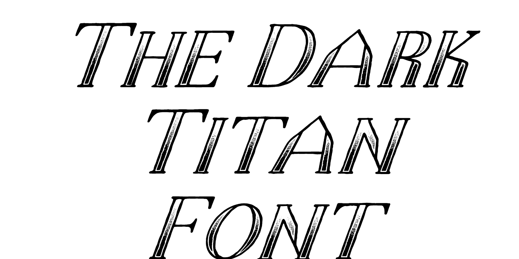 The Dark Titan Font | DafontStyle