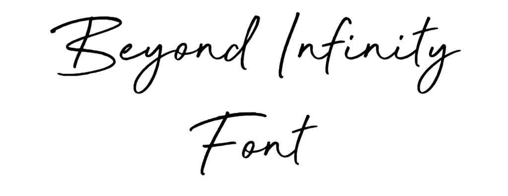 Beyond Infinity Font | DafontStyle