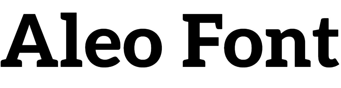 Aleo Font | DafontStyle