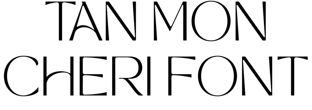 Tan Mon Cheri Font | DafontStyle