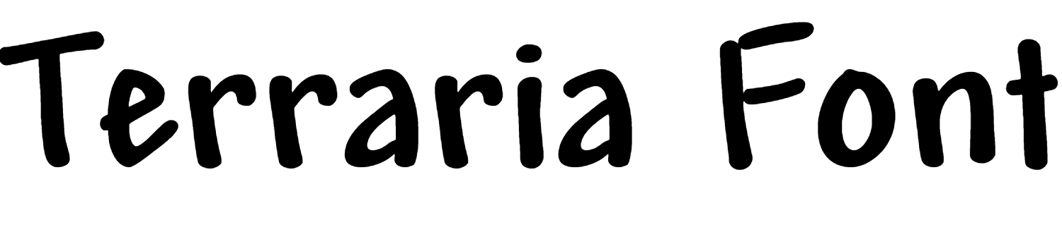 Terraria Font | DafontStyle