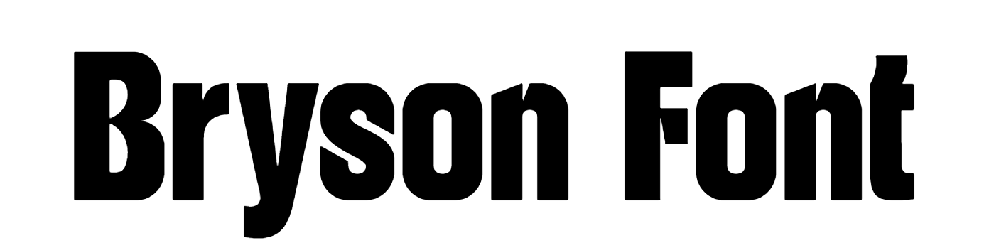 Bryson Font | DafontStyle