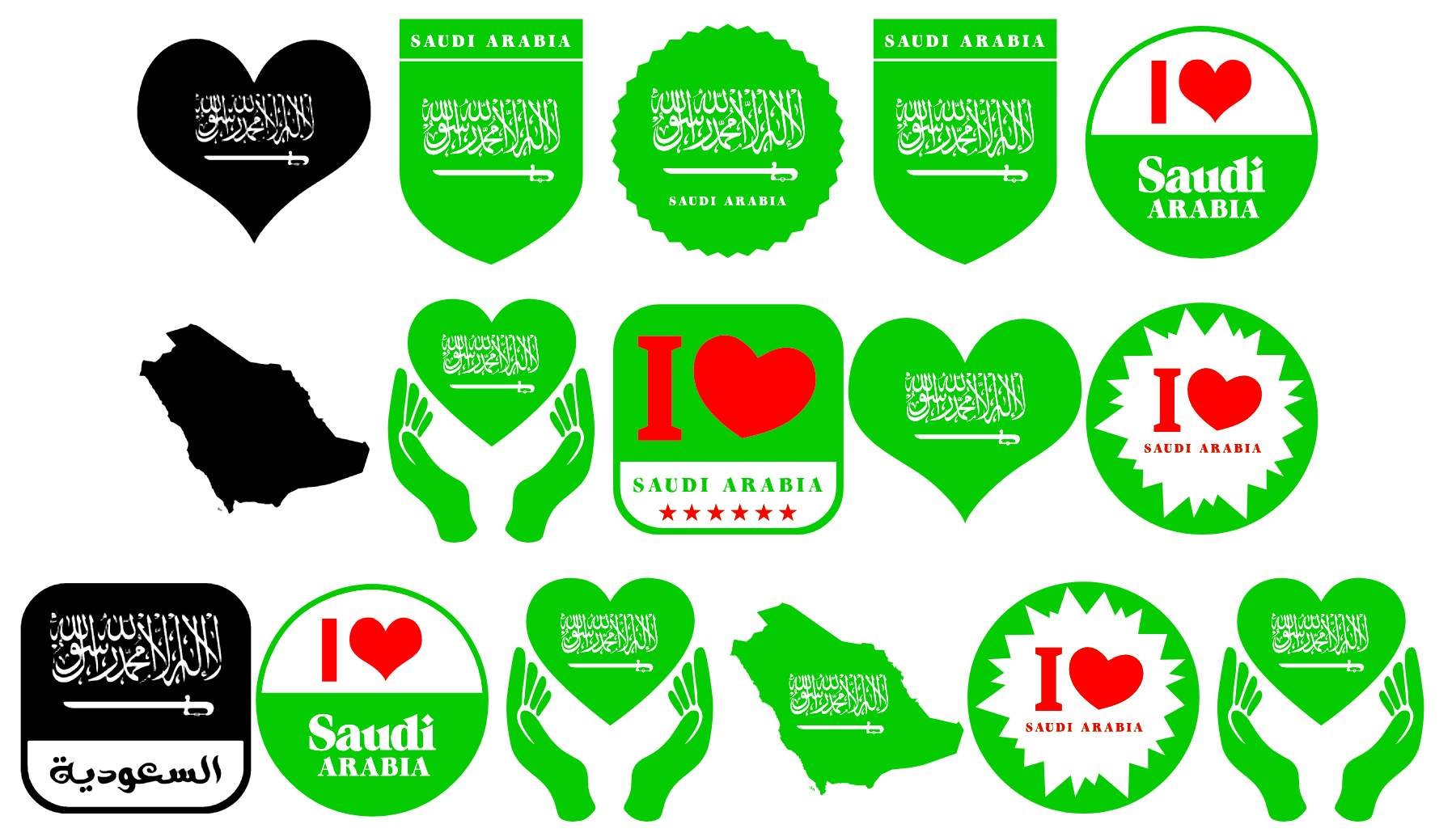Color Saudi Arabia Font | DafontStyle