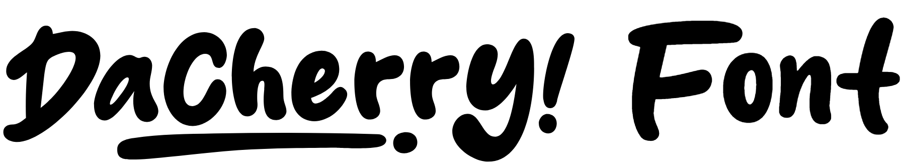 Dacherry Font | DafontStyle