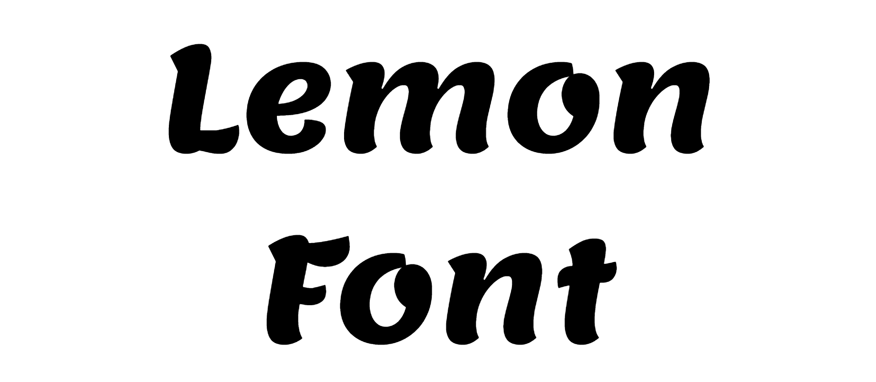 Lemon Font | DafontStyle
