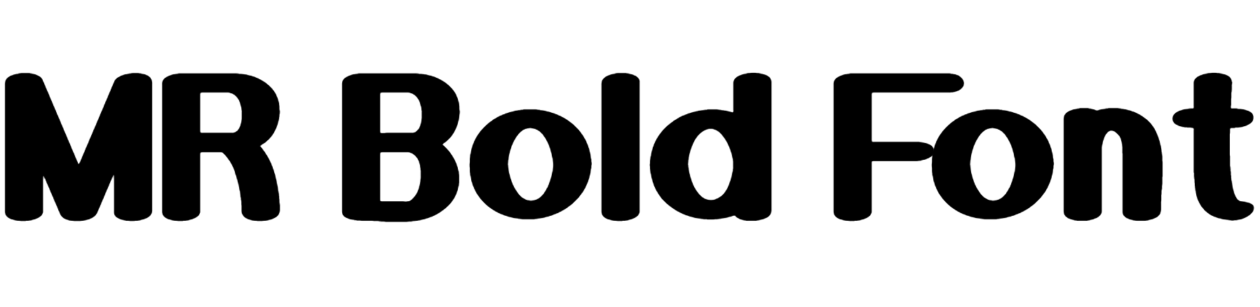 MR Bold Font | DafontStyle