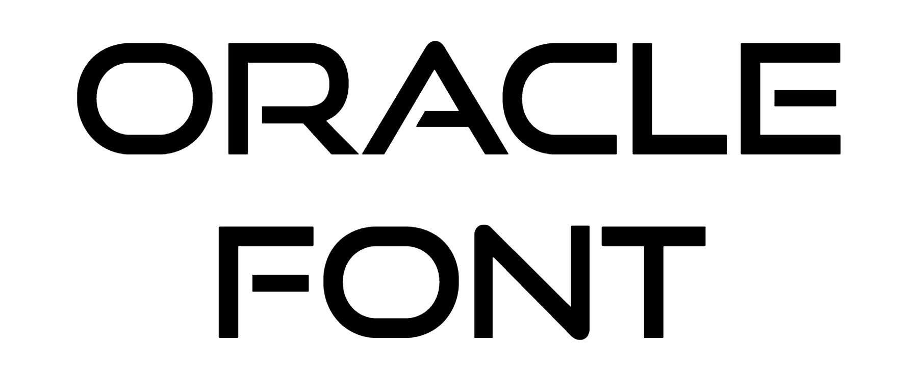 Oracle Font | DafontStyle