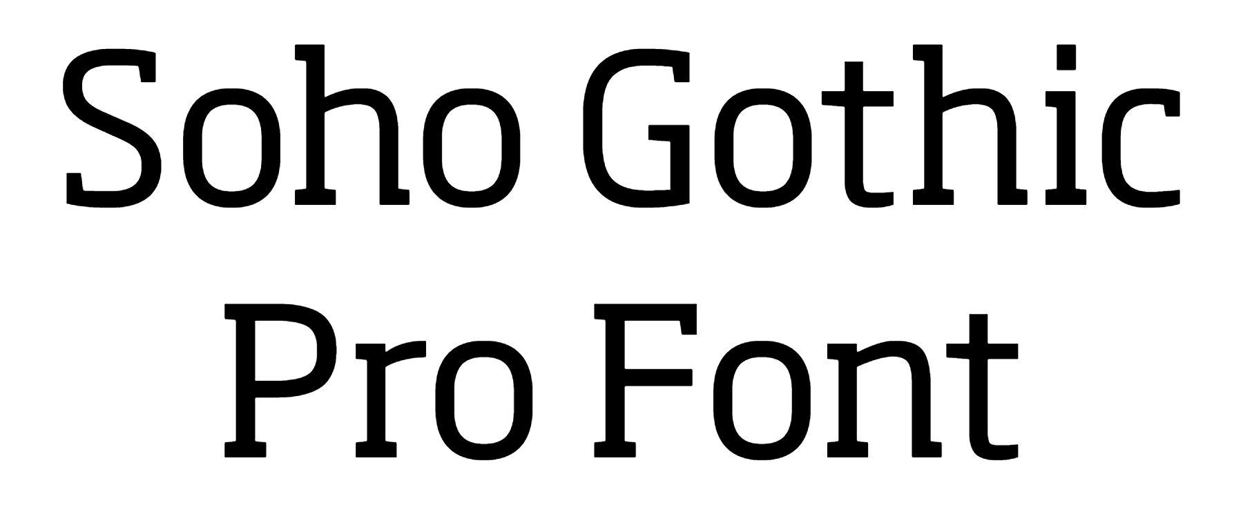 Soho Gothic Pro Font | DafontStyle