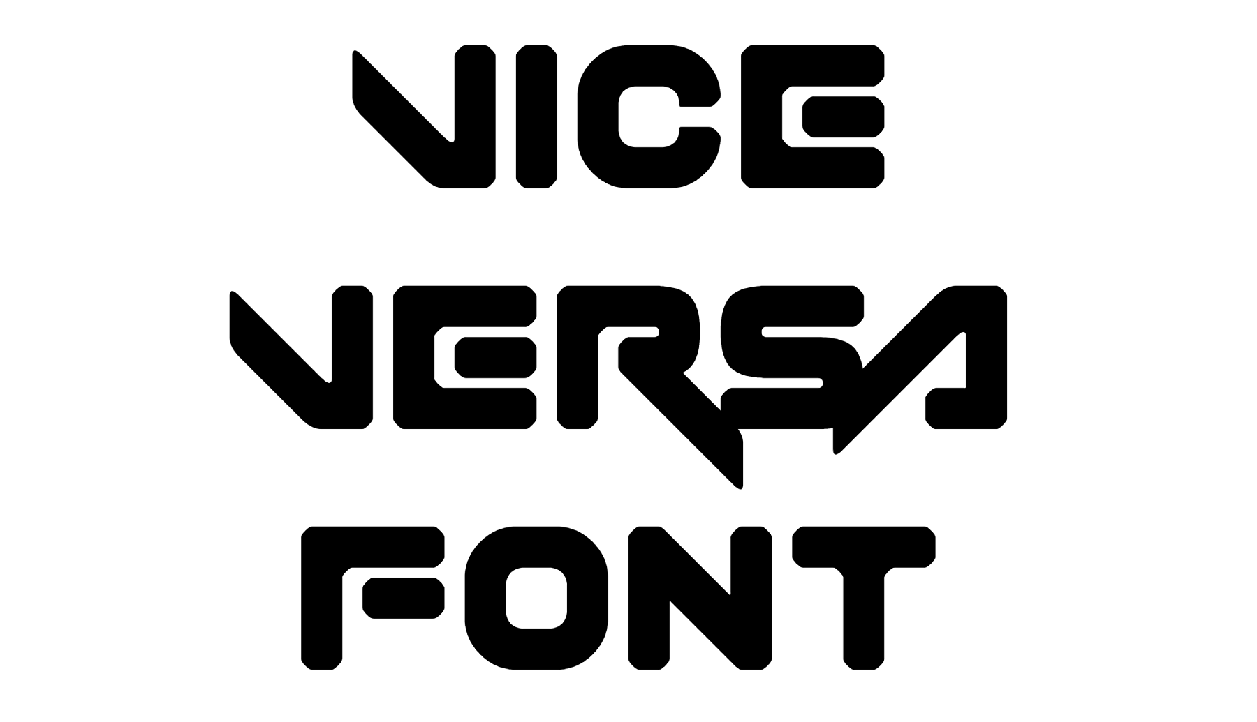 VICE VERSA Font | DafontStyle