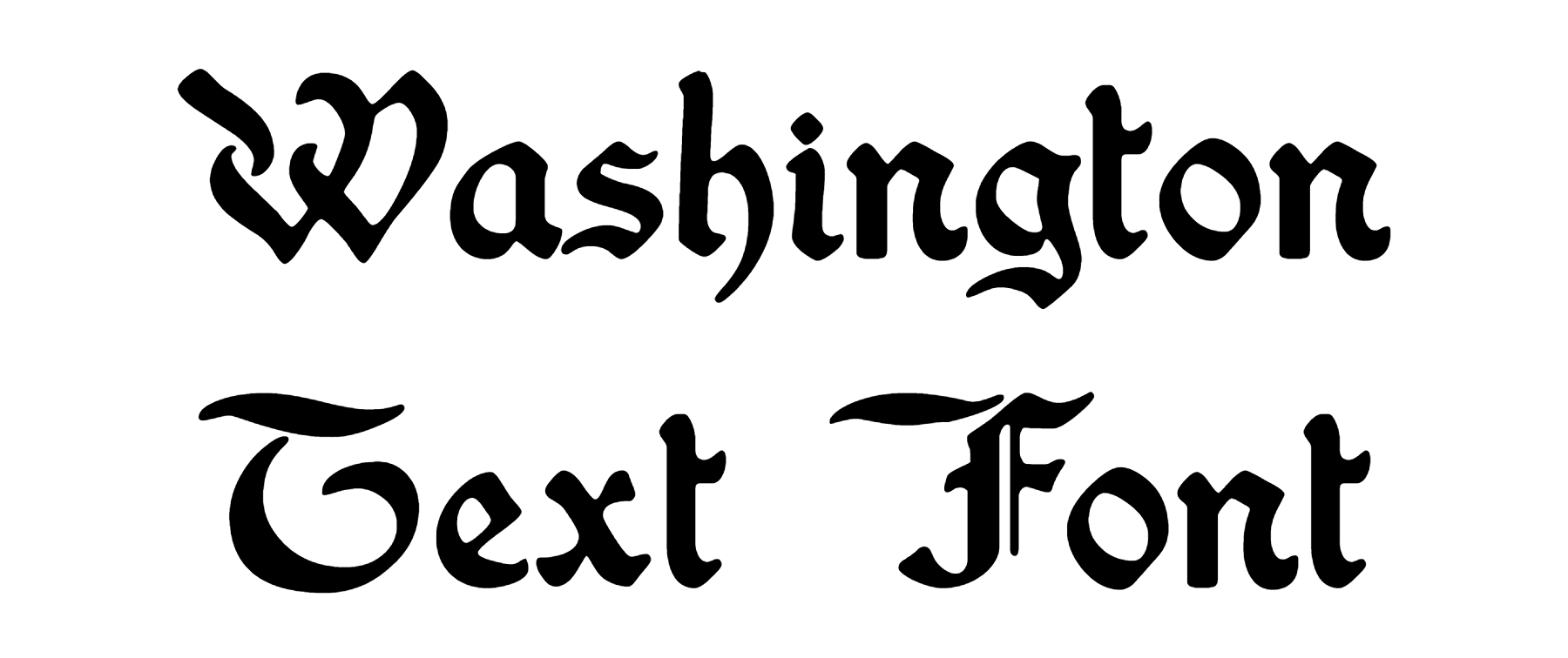 Washington Text Font | DafontStyle