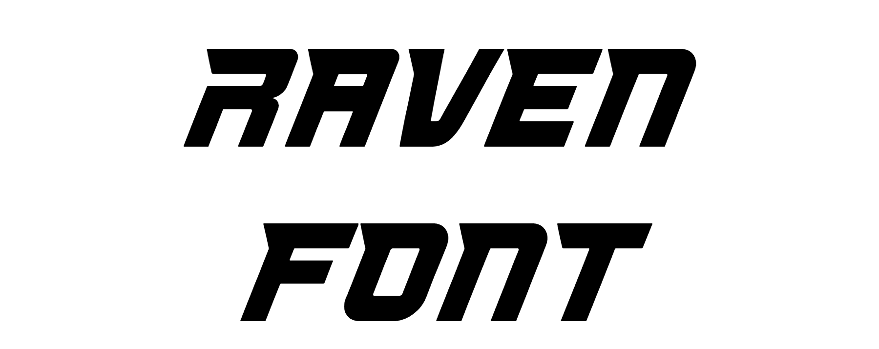 Raven Font | DafontStyle