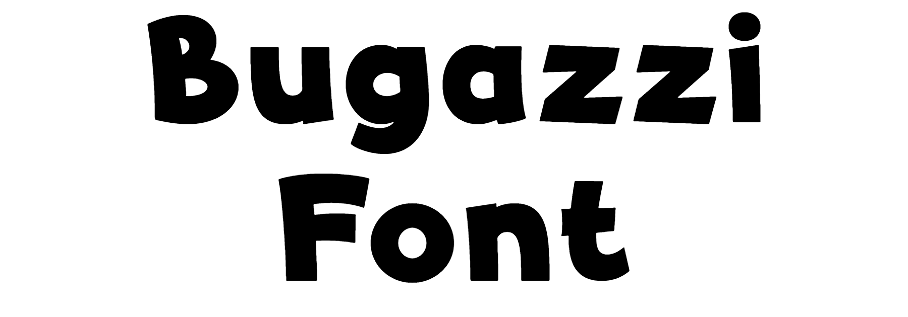 Bugazzi Font | DafontStyle