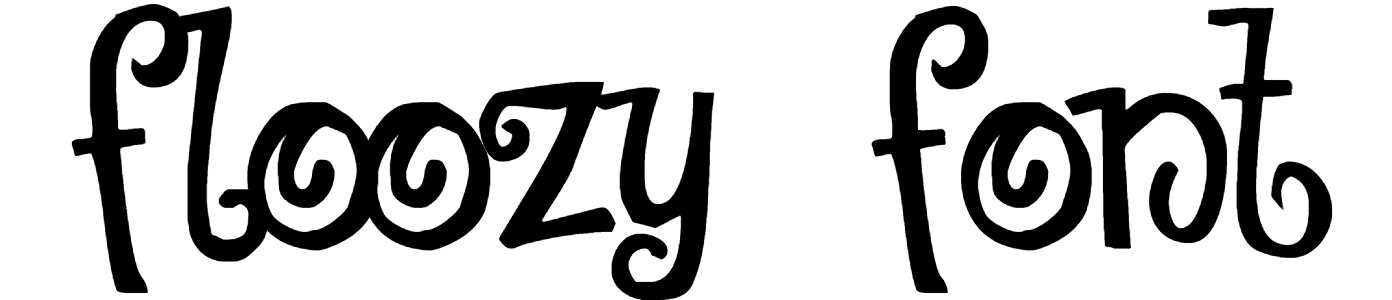 Floozy font | DafontStyle