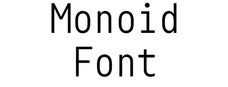 Monoid Font | DafontStyle