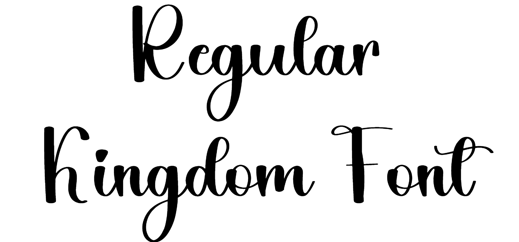 Regular Kingdom Font | DafontStyle