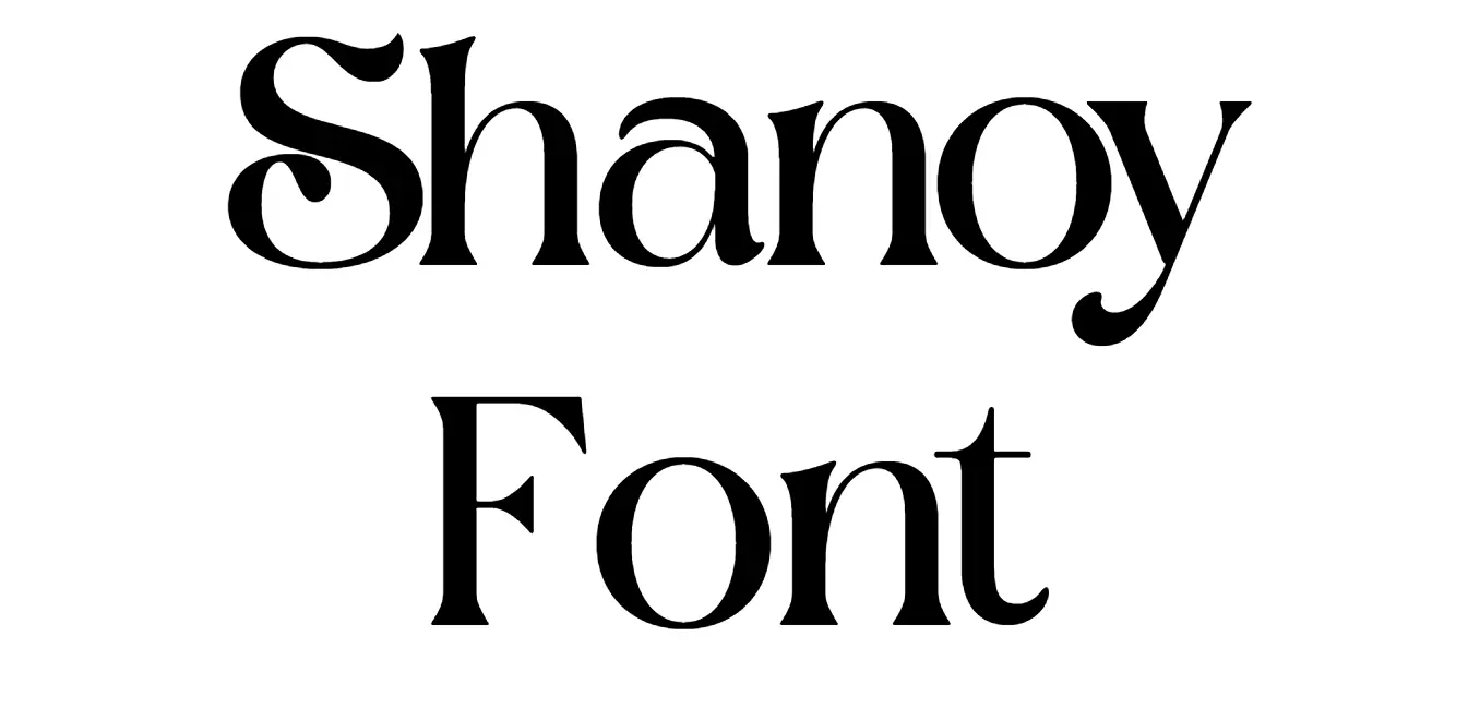 Shanoy Font | DafontStyle
