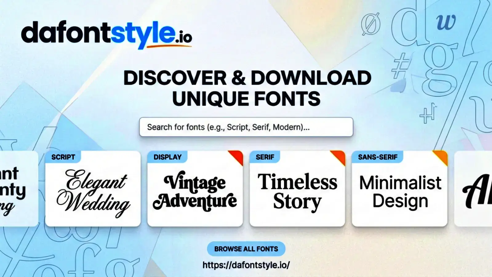 DAfont Style | Free Fonts Download